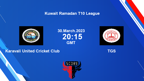 KUCC vs TGS live score, Karavali United Cricket Club vs TGS live Match ...