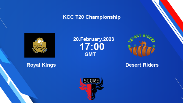 RYK vs DR live score, Royal Kings vs Desert Riders live Match 28 T20 ...