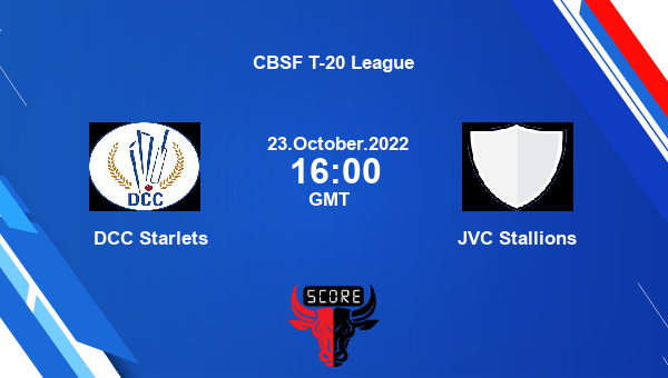 DCS vs JVS live score, DCC Starlets vs JVC Stallions live Match 5 T20 ...