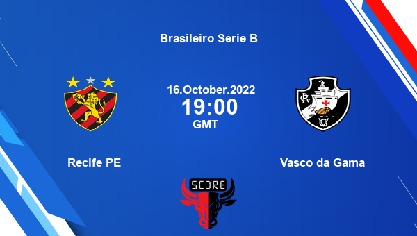 Recife PE vs Vasco da Gama live score, Head to Head, REC vs VDG live ...