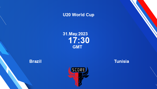 Brazil vs Tunisia live score, Head to Head, BRA vs TUN live, U20 World ...